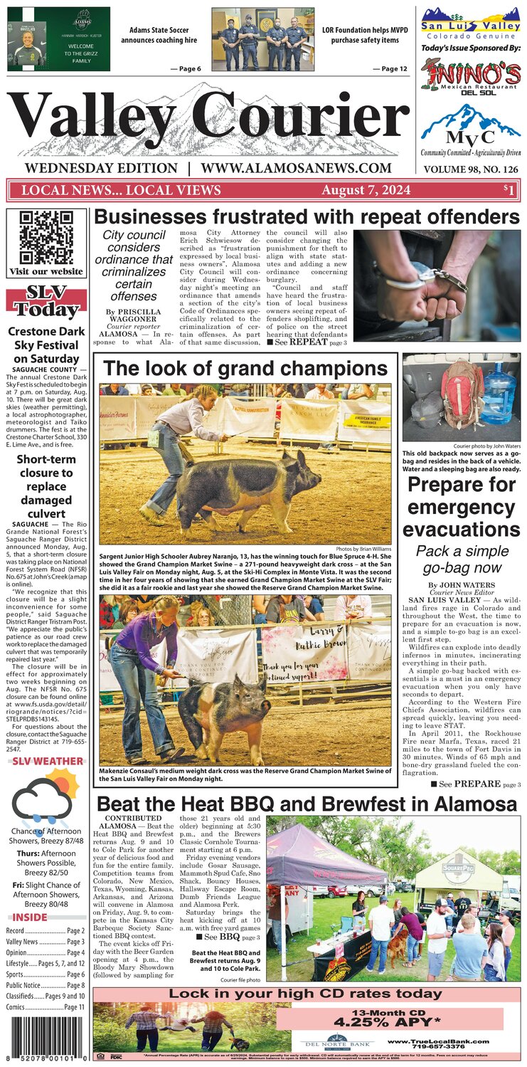 Valley Courier - The Alamosa News