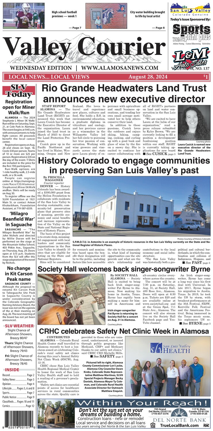 Valley Courier - The Alamosa News