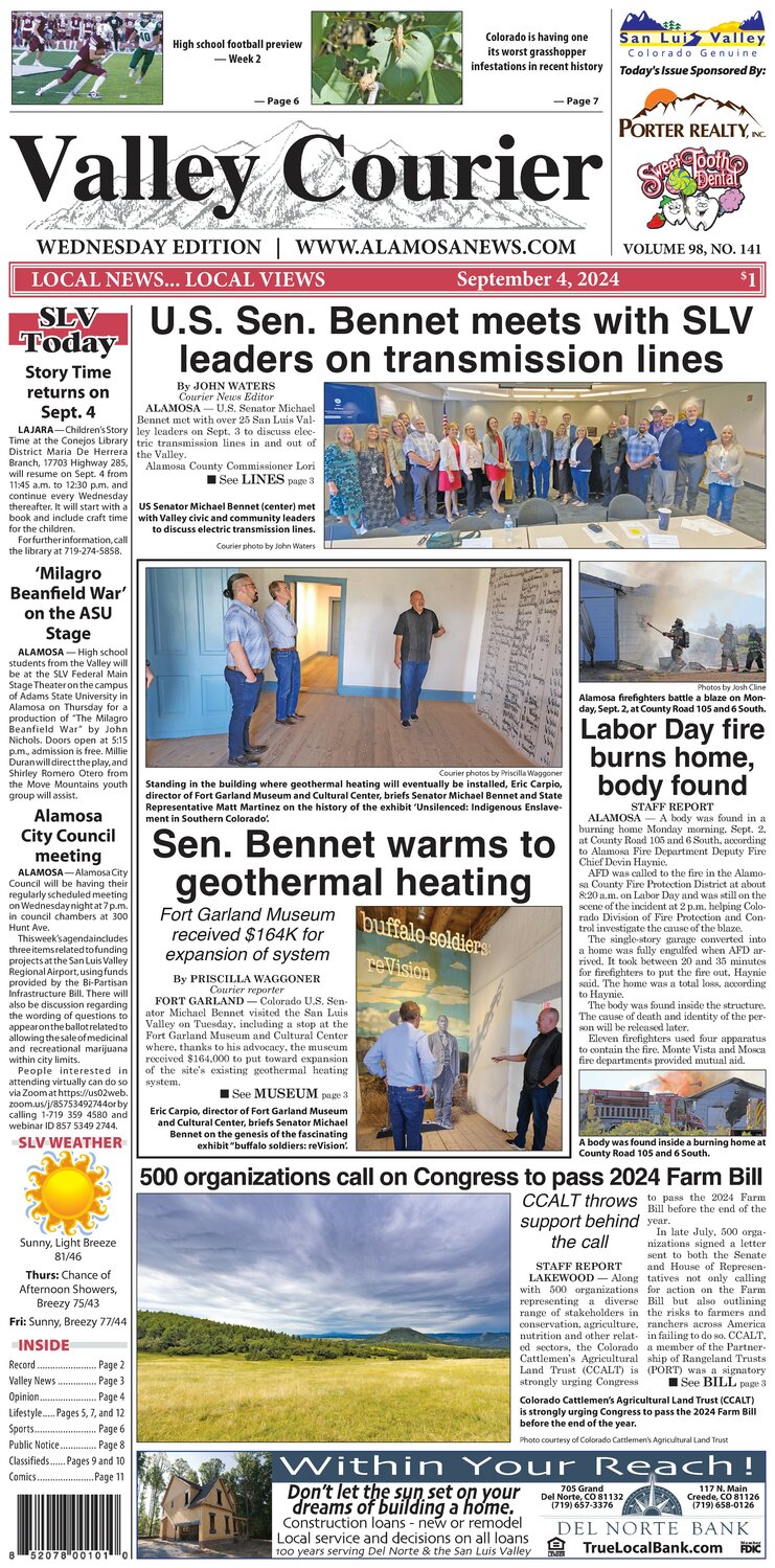 Valley Courier - The Alamosa News