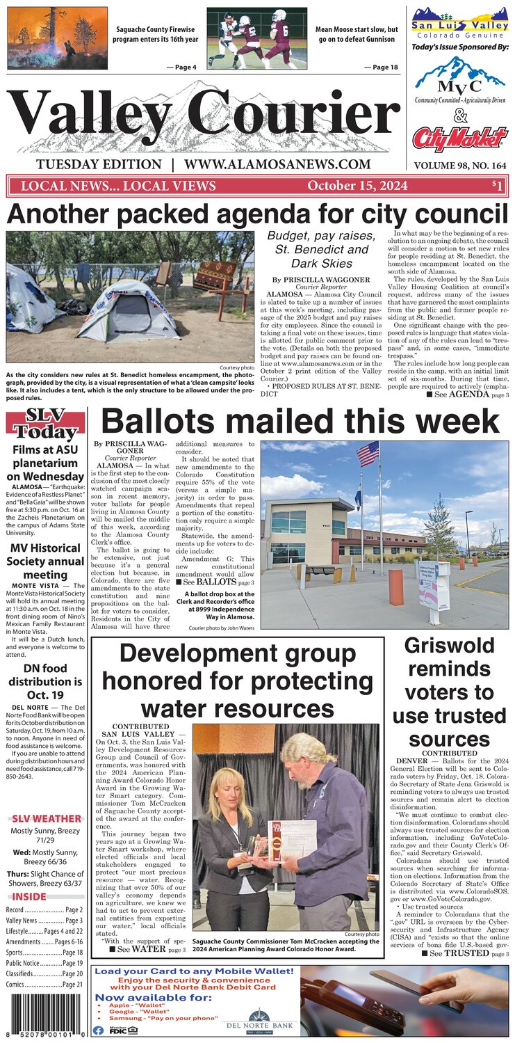 Valley Courier - The Alamosa News