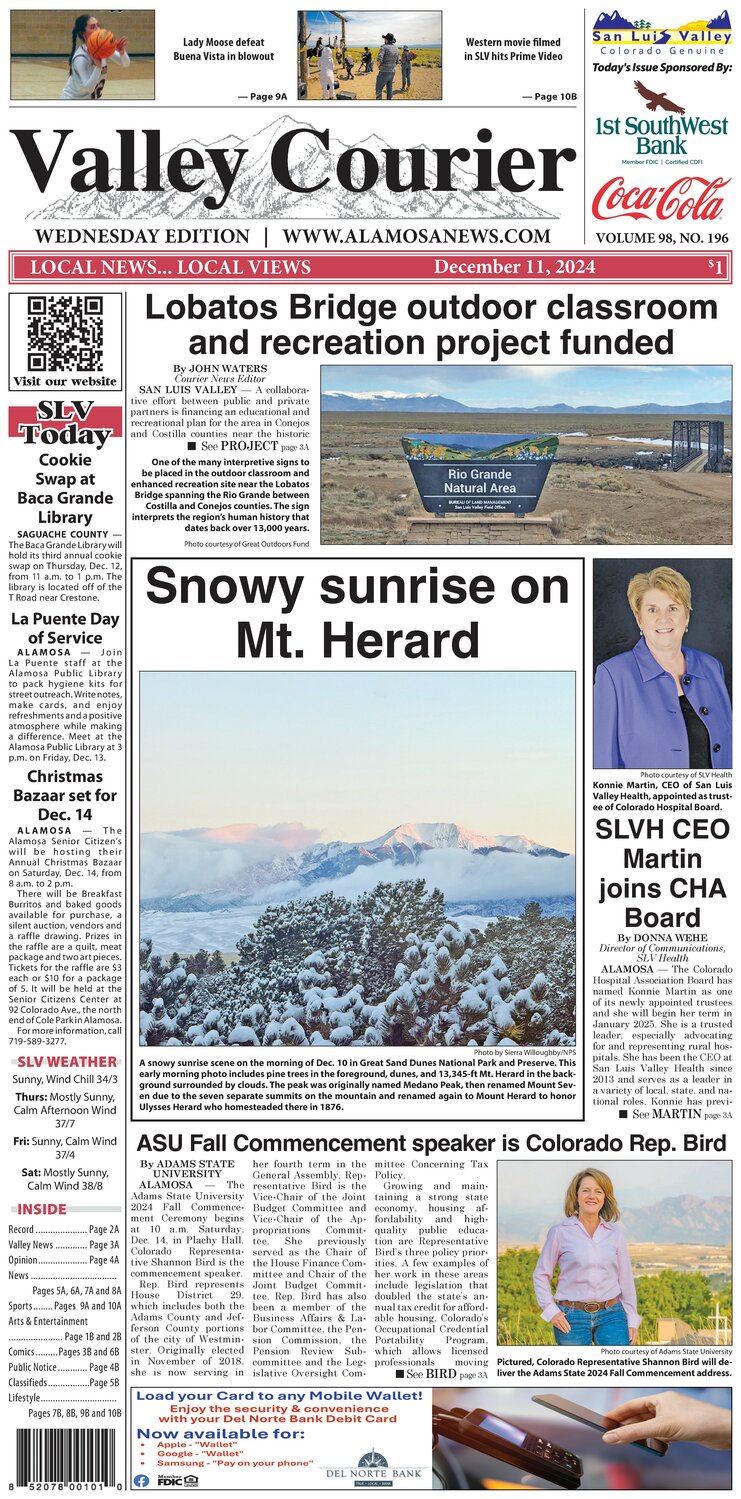 Valley Courier - The Alamosa News