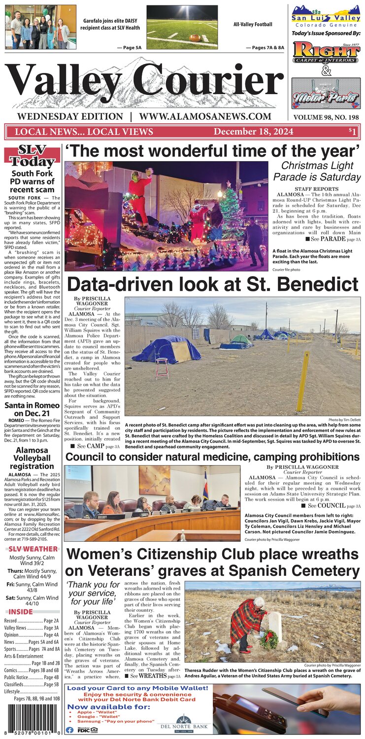 E-Editions - The Alamosa News