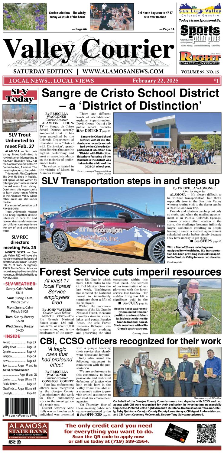 Valley Courier - The Alamosa News
