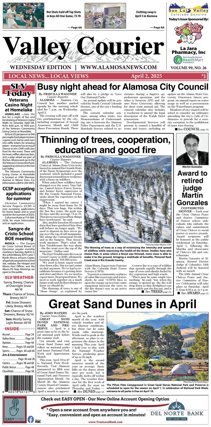 E-Editions - The Alamosa News