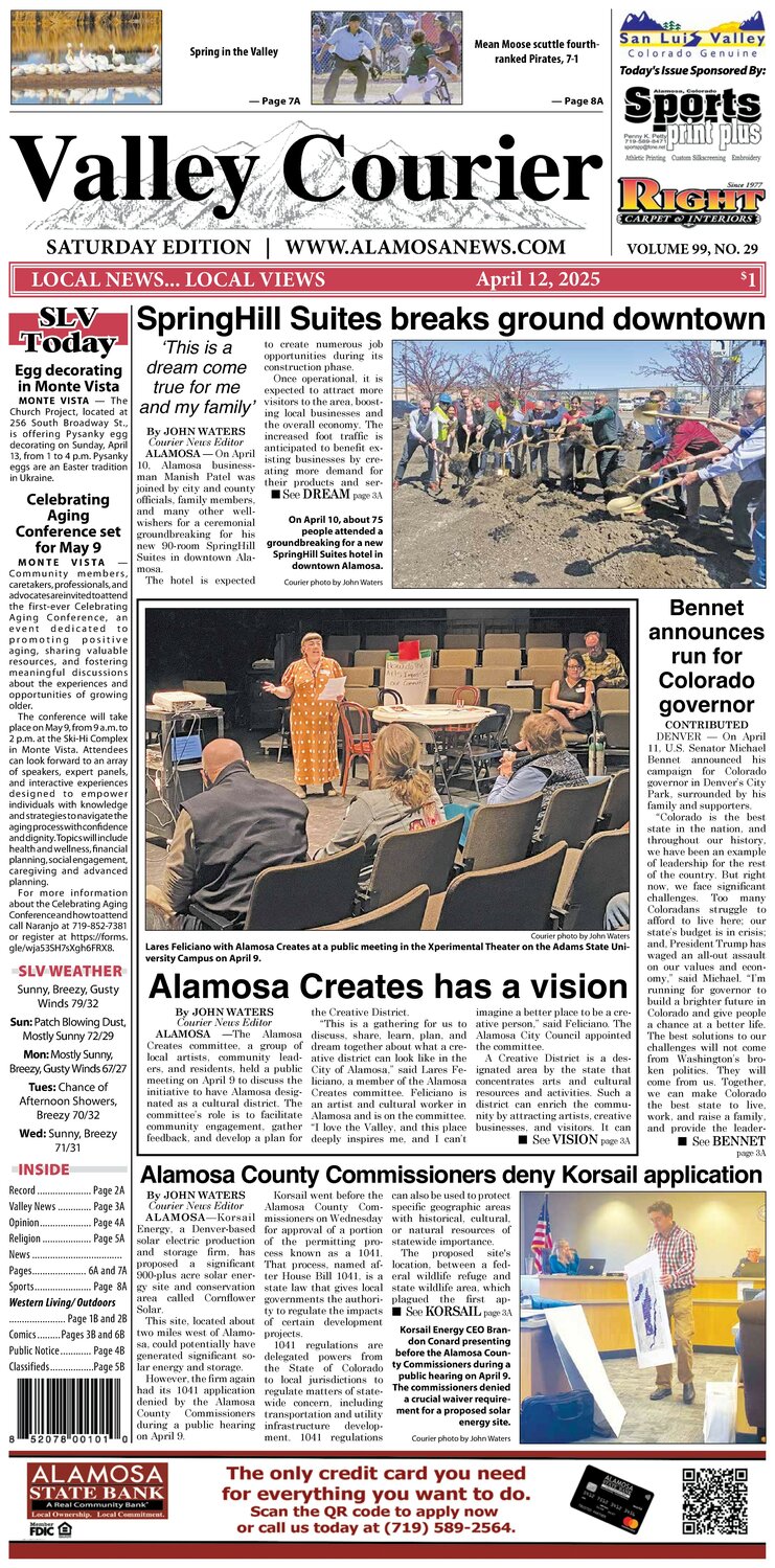 E-Editions - The Alamosa News