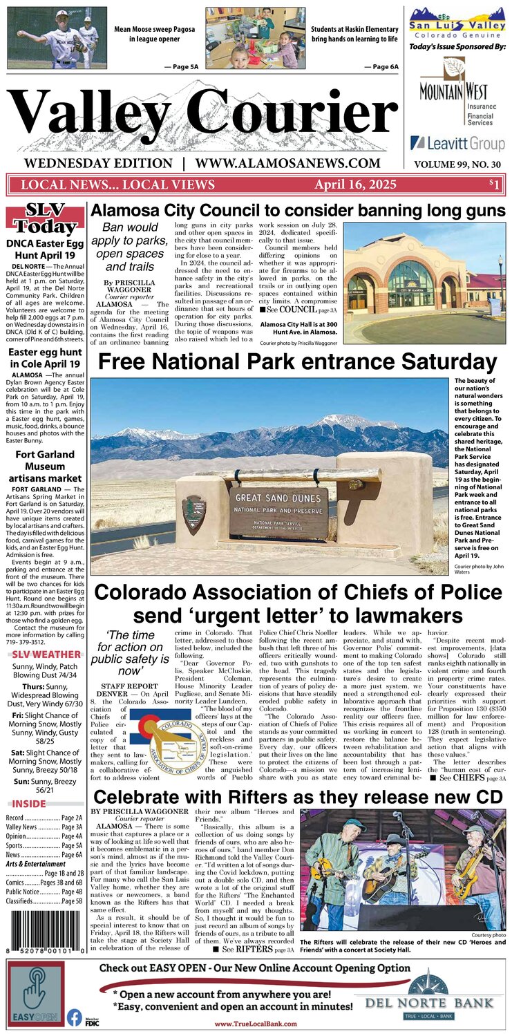 Valley Courier - The Alamosa News
