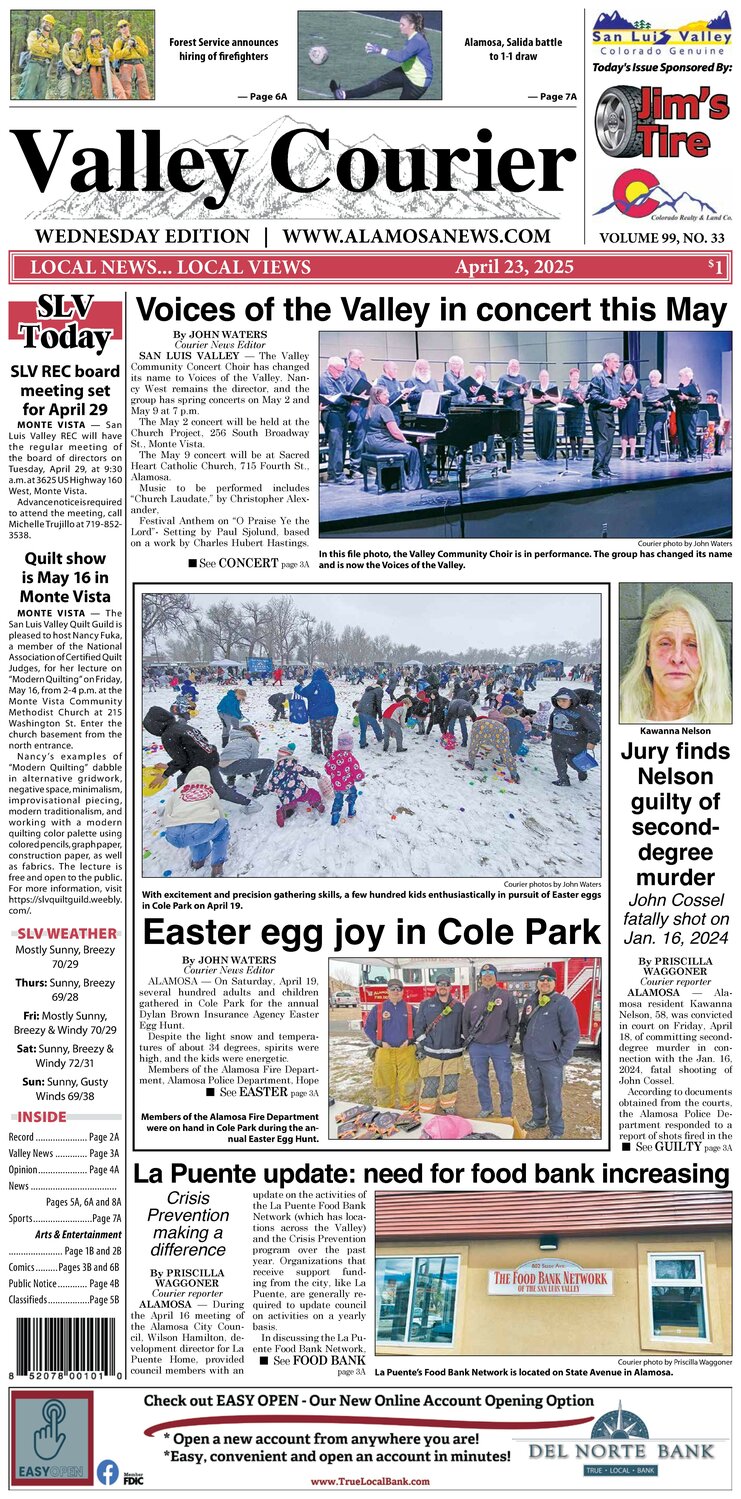 Valley Courier - The Alamosa News