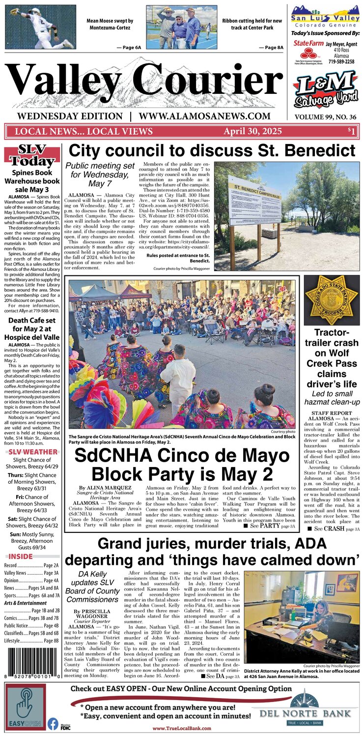 E-Editions - The Alamosa News
