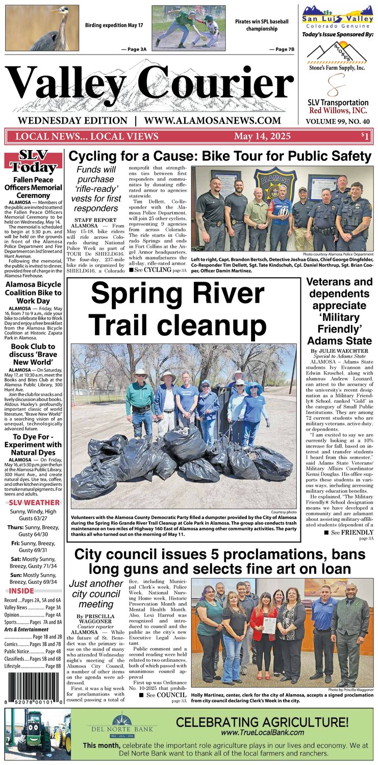 Valley Courier - The Alamosa News
