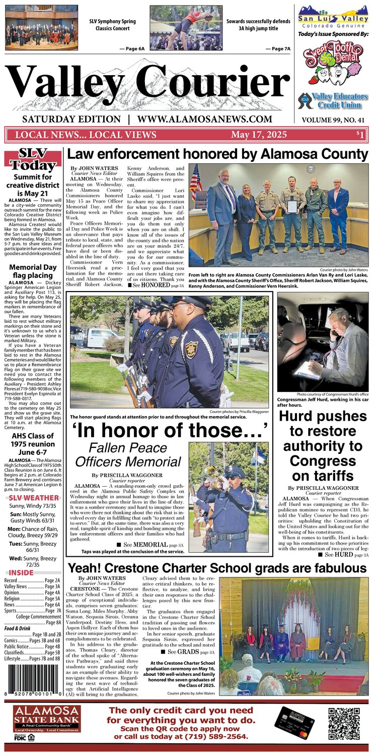 E-Editions - The Alamosa News