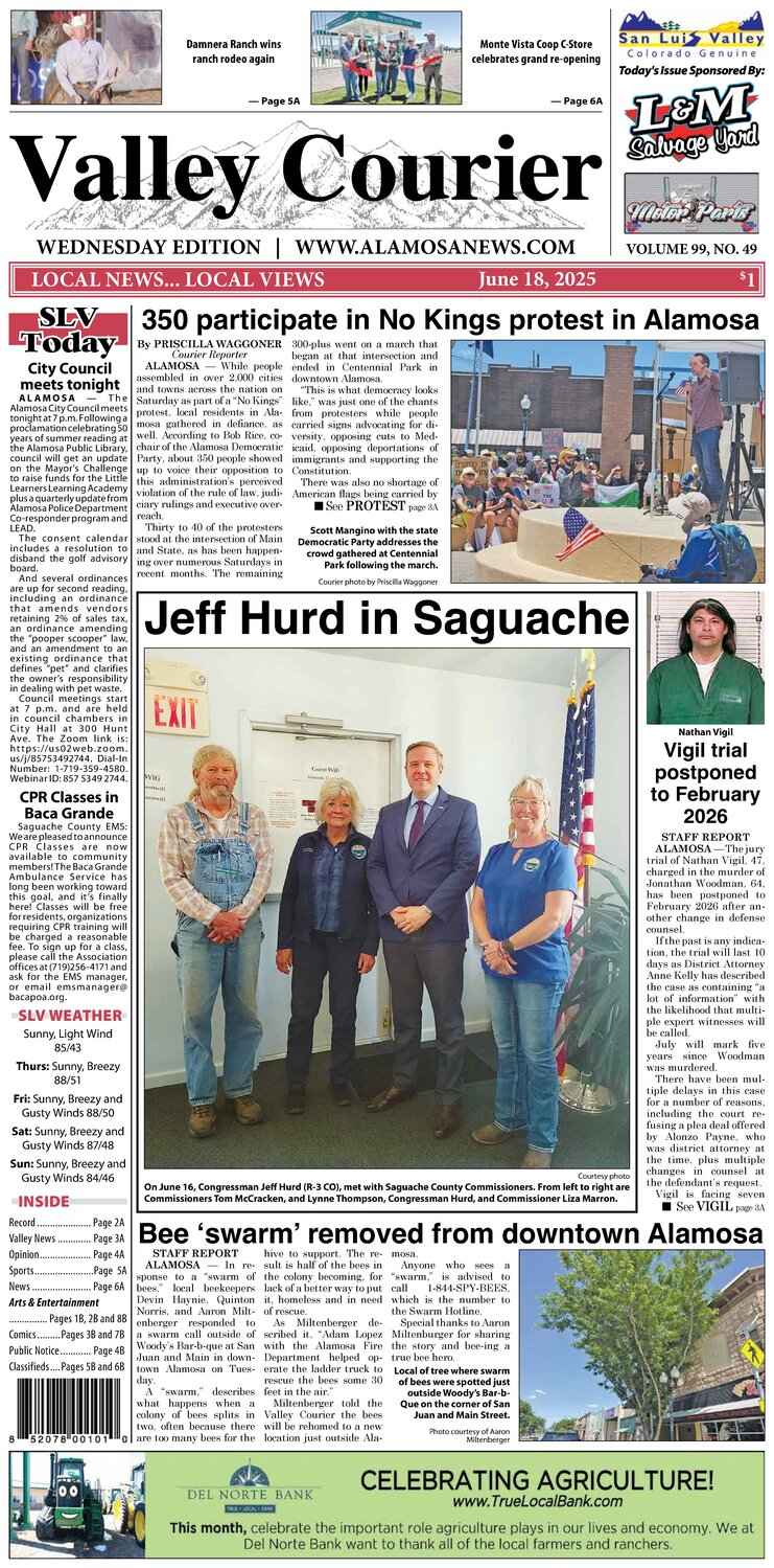 Valley Courier - The Alamosa News