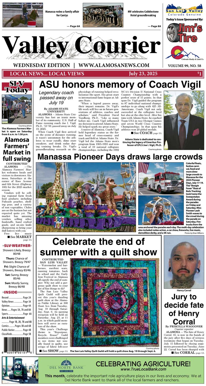 Valley Courier - The Alamosa News