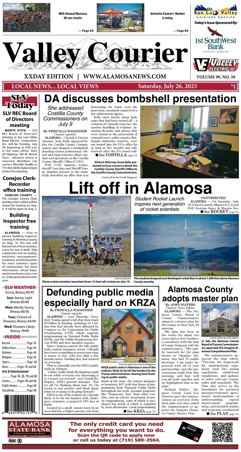 Valley Courier - The Alamosa News