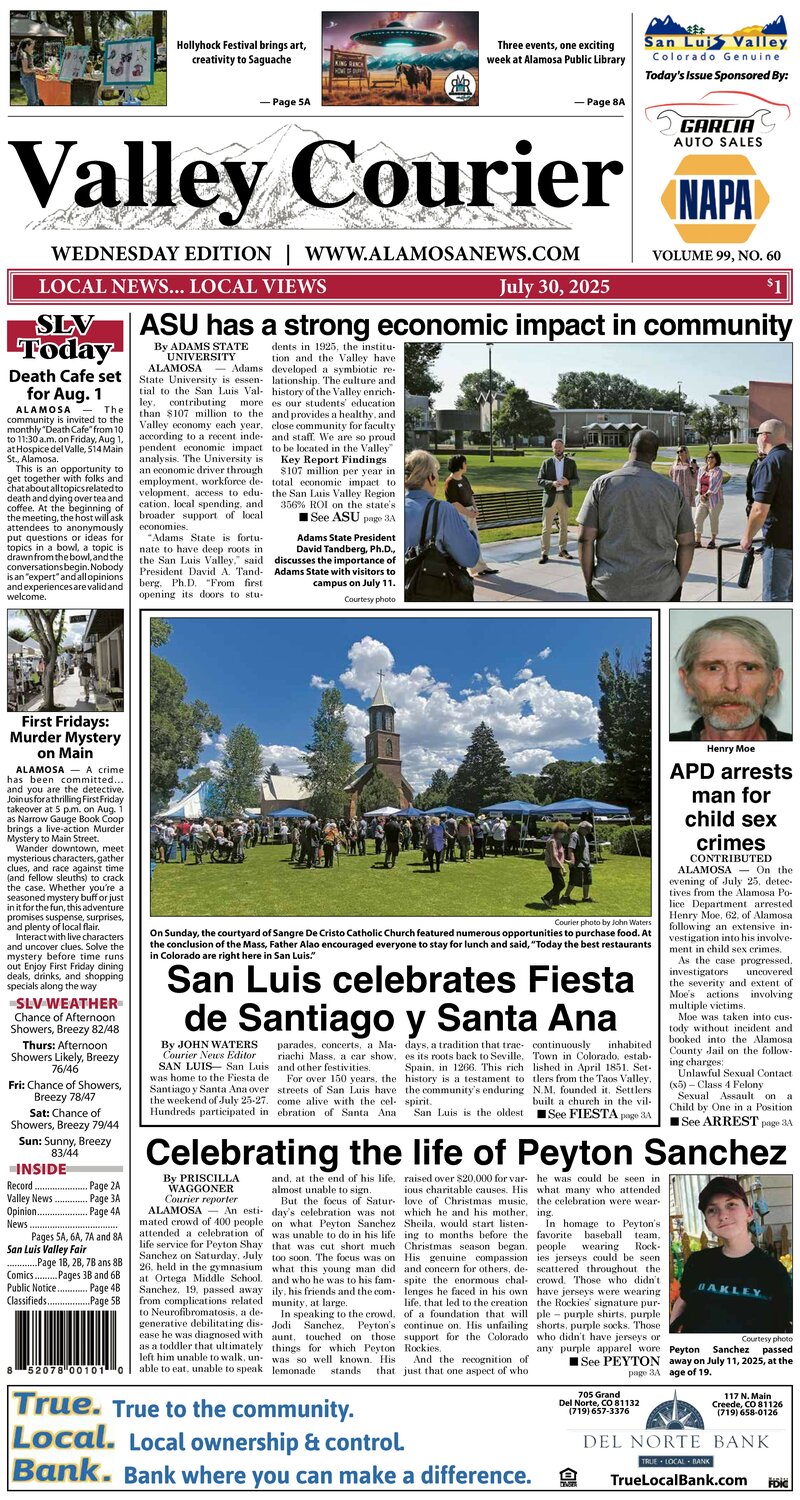 Valley Courier - The Alamosa News