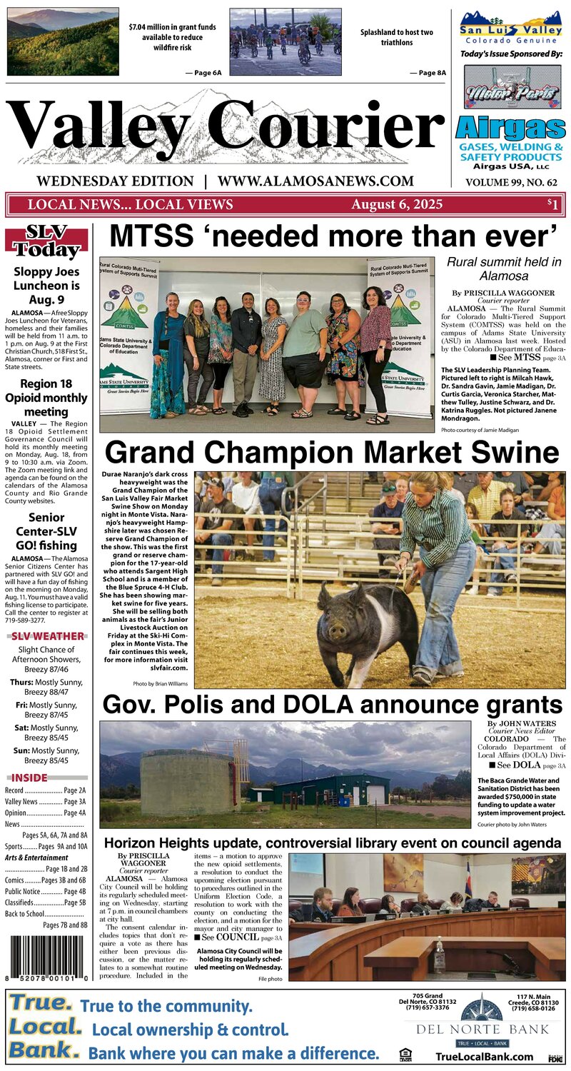 Valley Courier - The Alamosa News