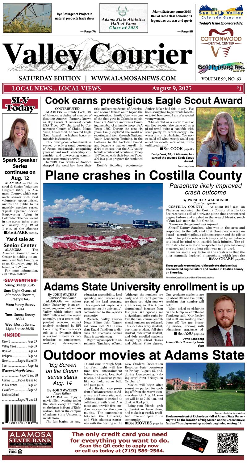 Valley Courier - The Alamosa News