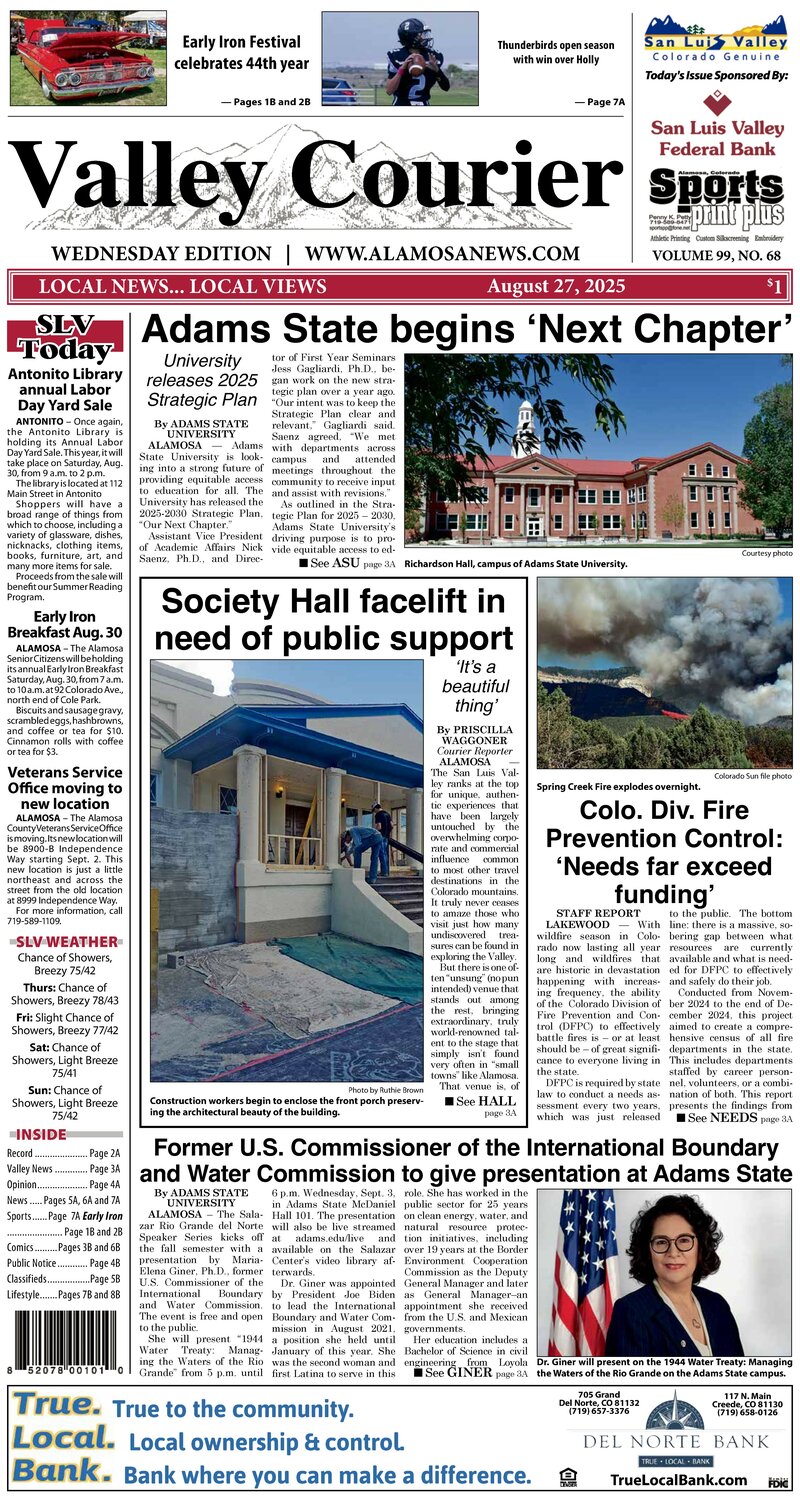 Valley Courier - The Alamosa News