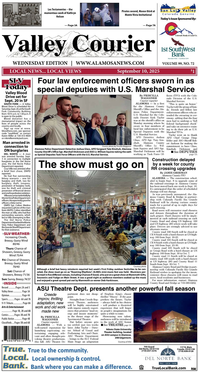 Valley Courier - The Alamosa News