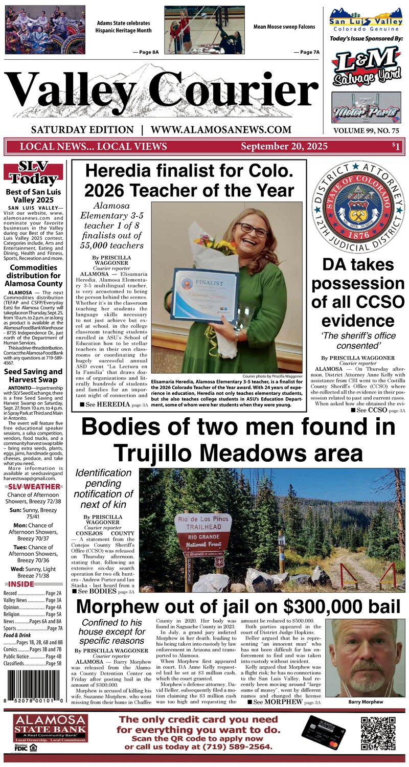 E-Editions - The Alamosa News