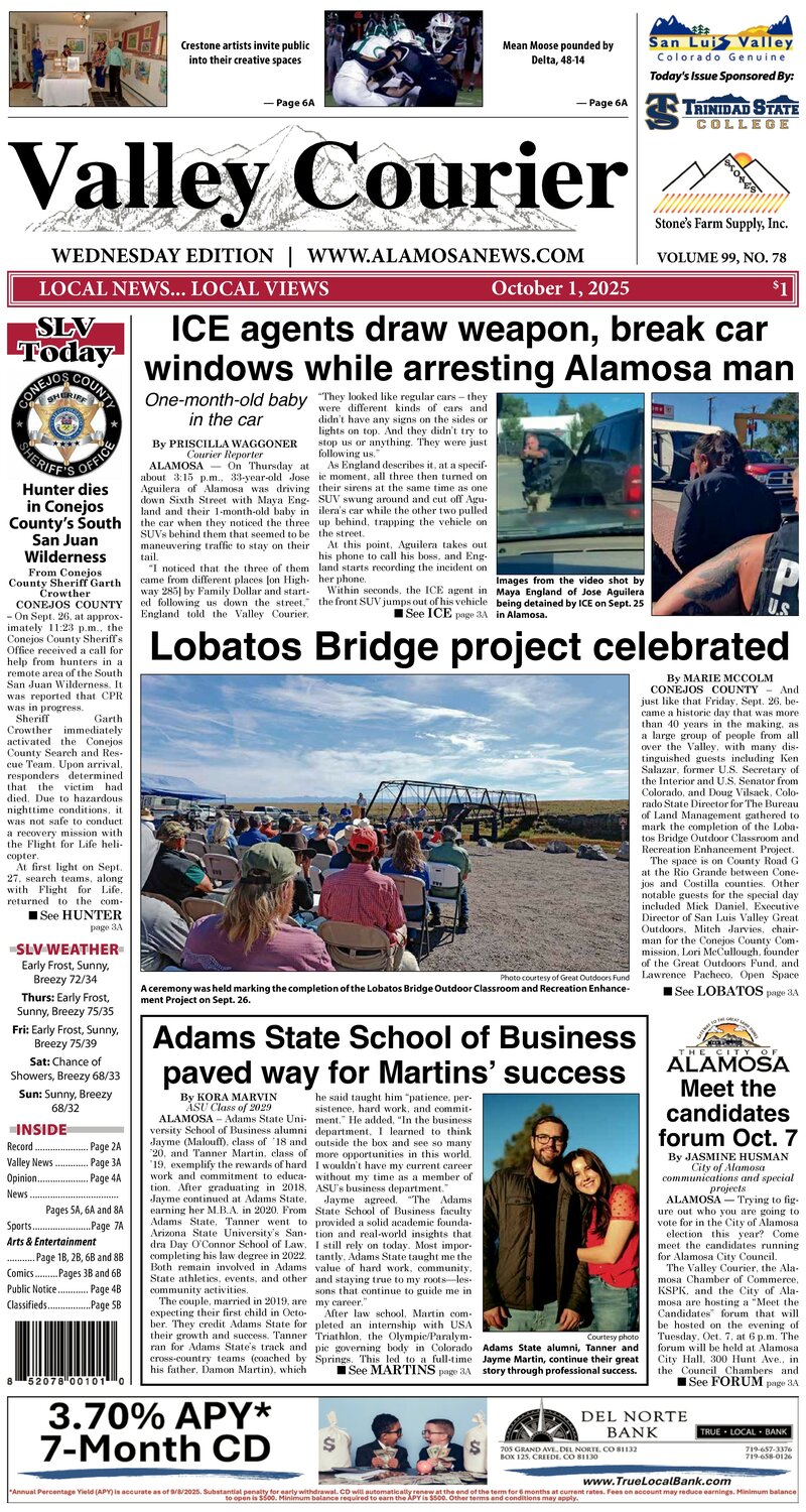 Valley Courier - The Alamosa News
