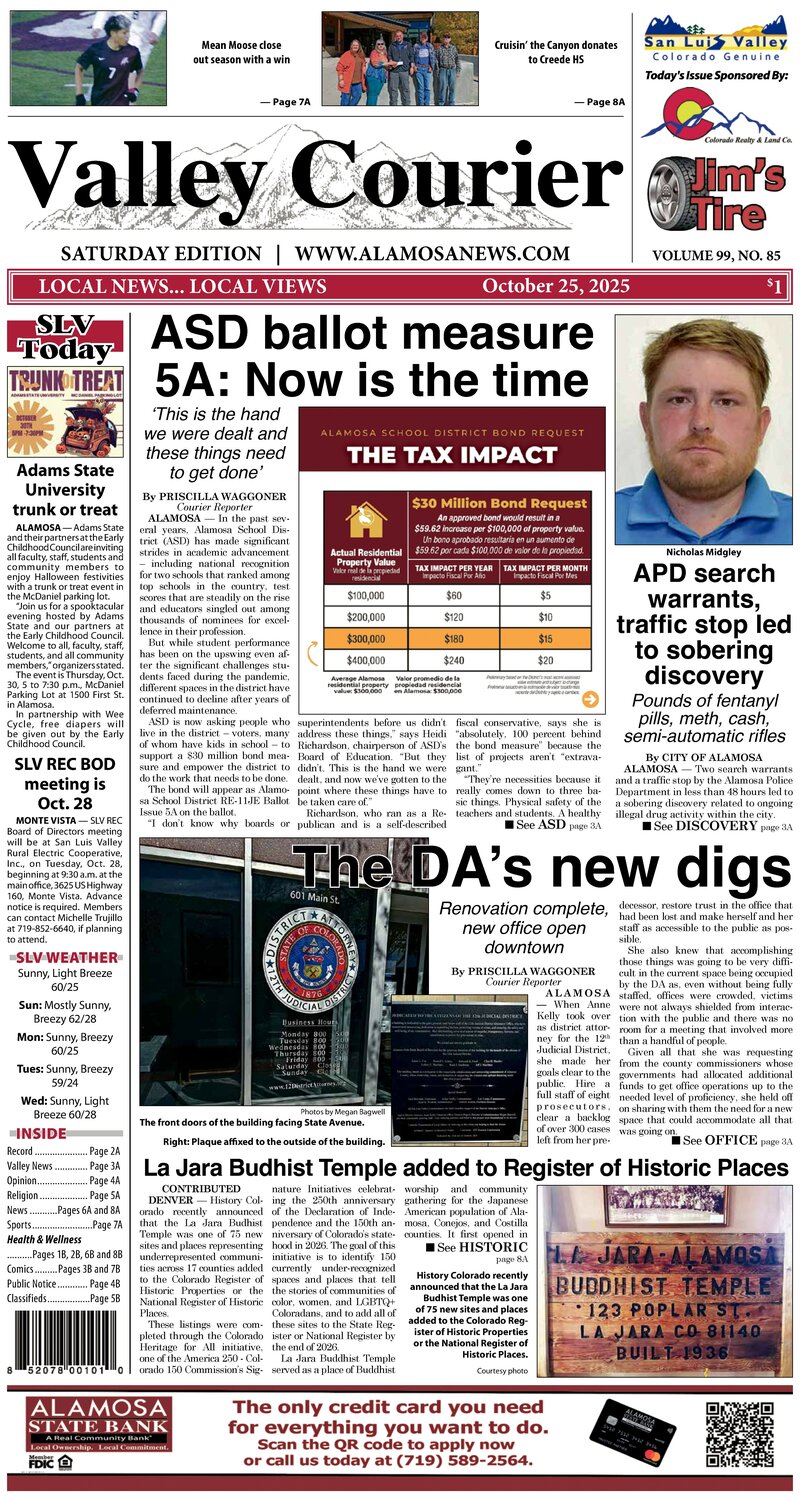 Valley Courier - The Alamosa News