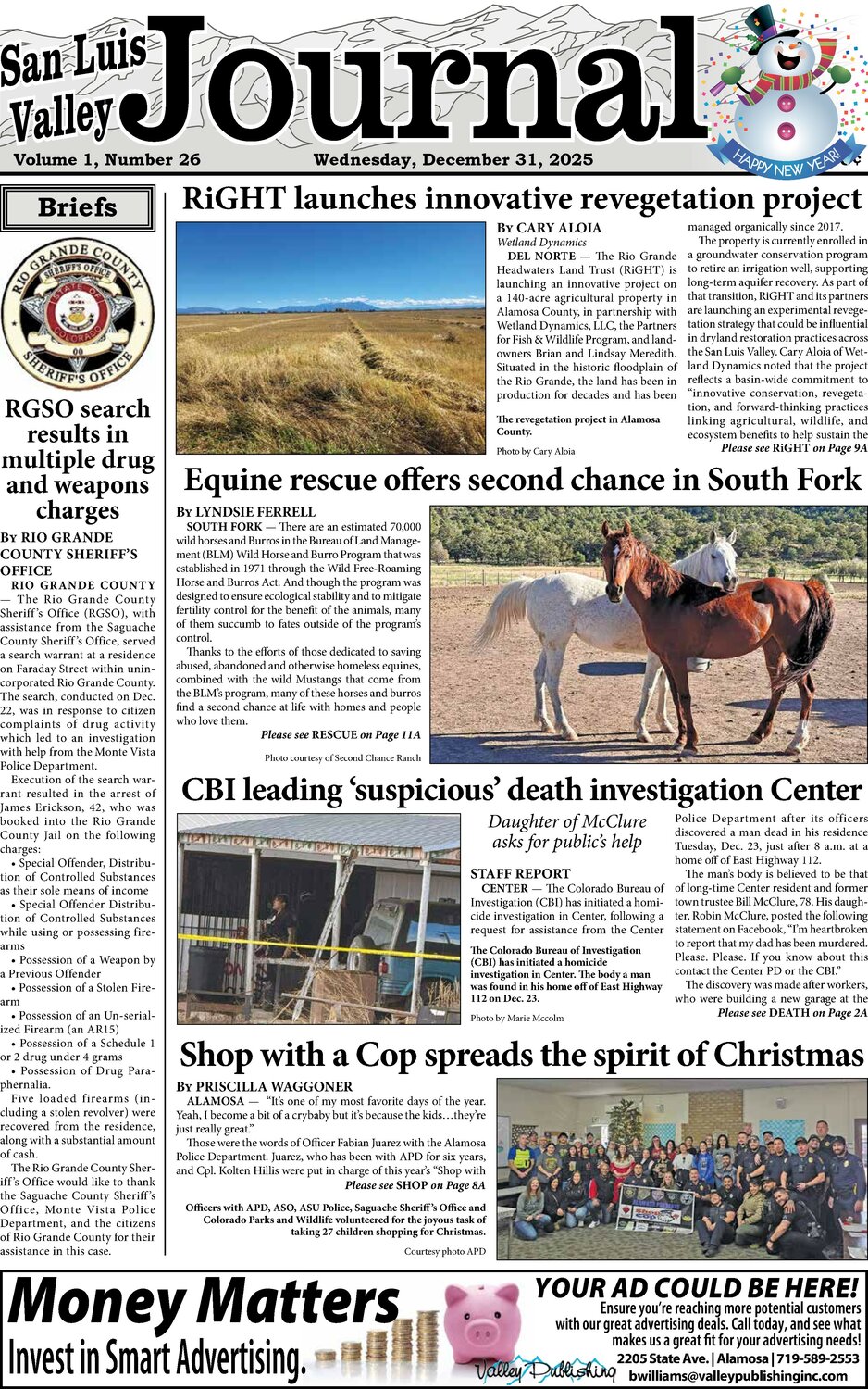 San Luis Valley Journal - The Monte Vista Journal