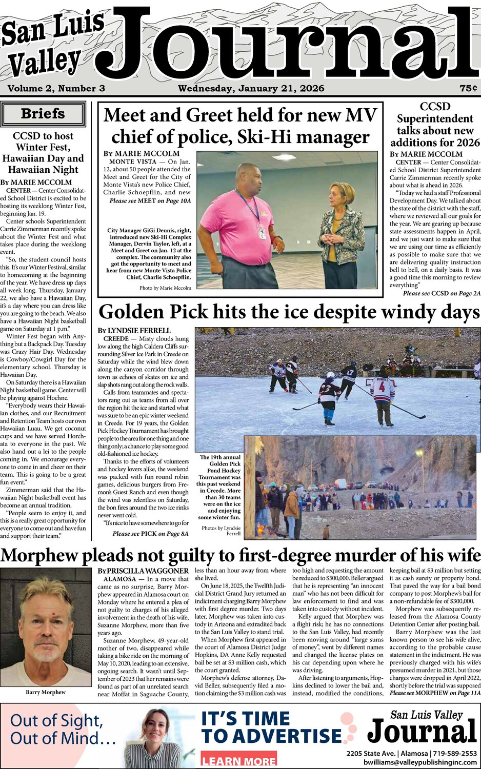 San Luis Valley Journal - The Mineral County Miner