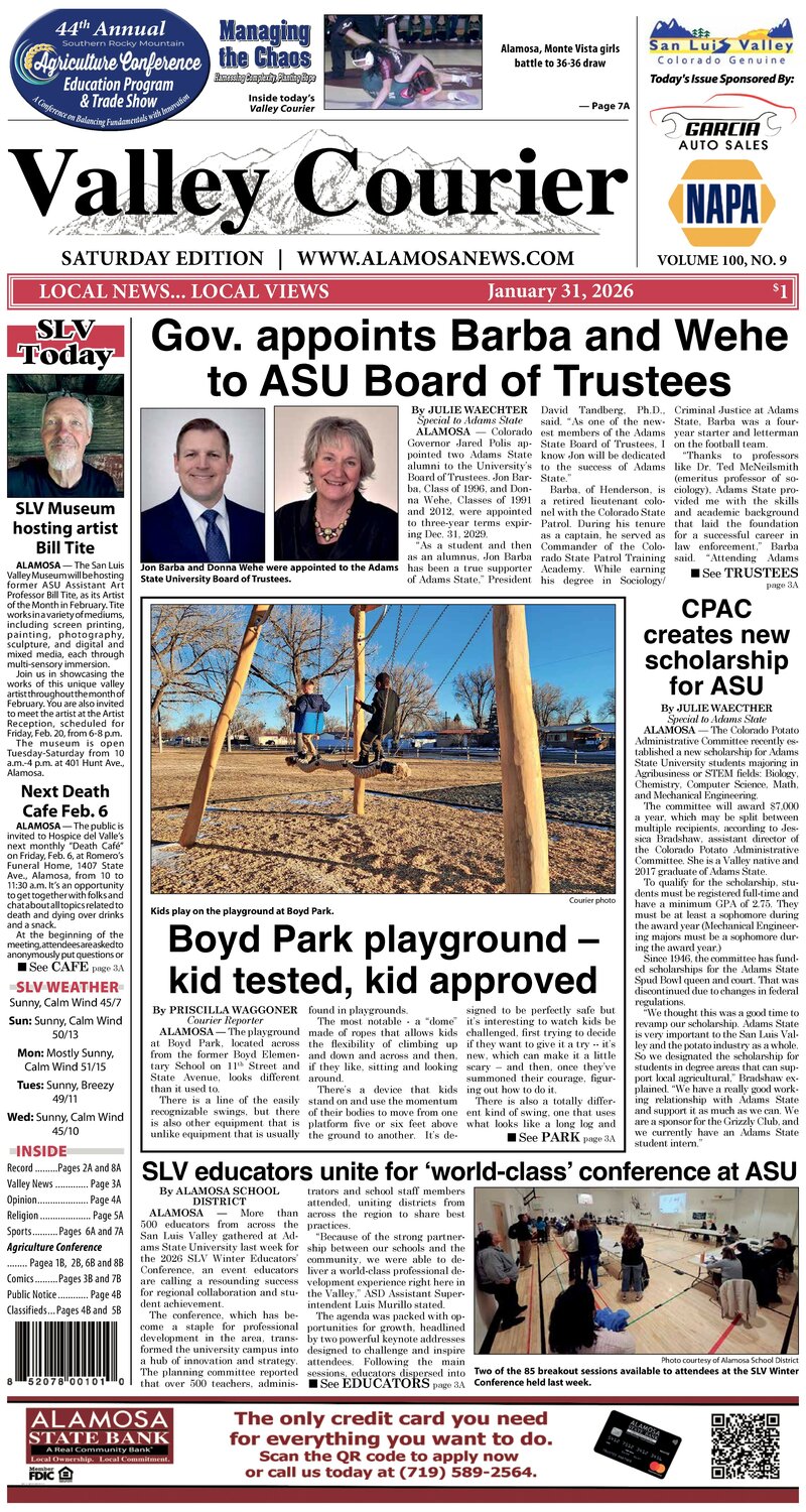 Valley Courier - The Alamosa News