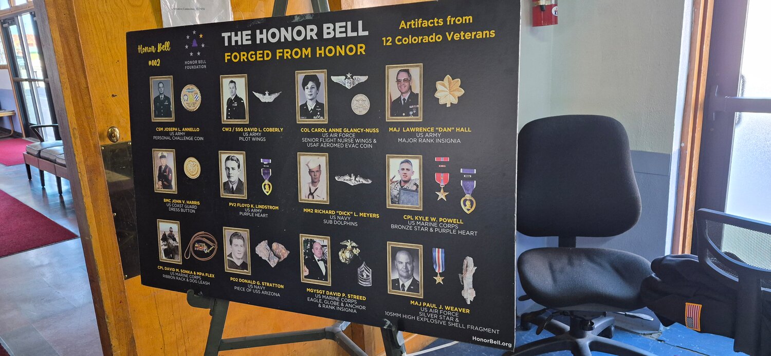Honor Bell rings for local Veteran Maj. Weaver - The Alamosa News
