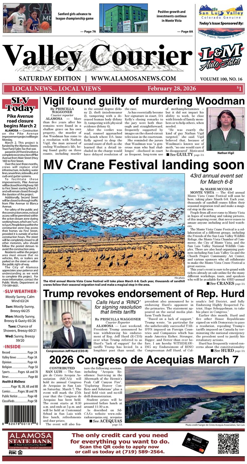 Valley Courier - The Alamosa News
