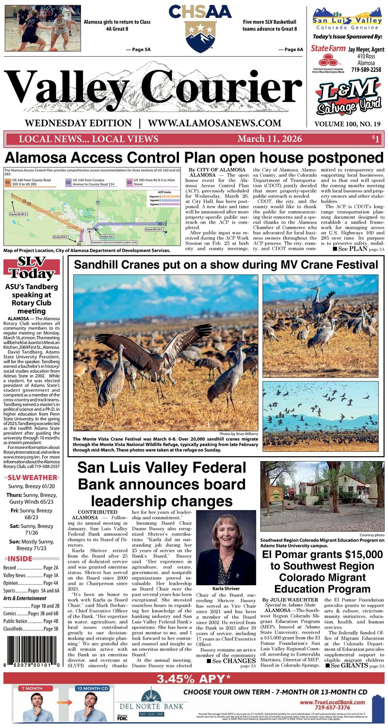 Valley Courier - The Alamosa News