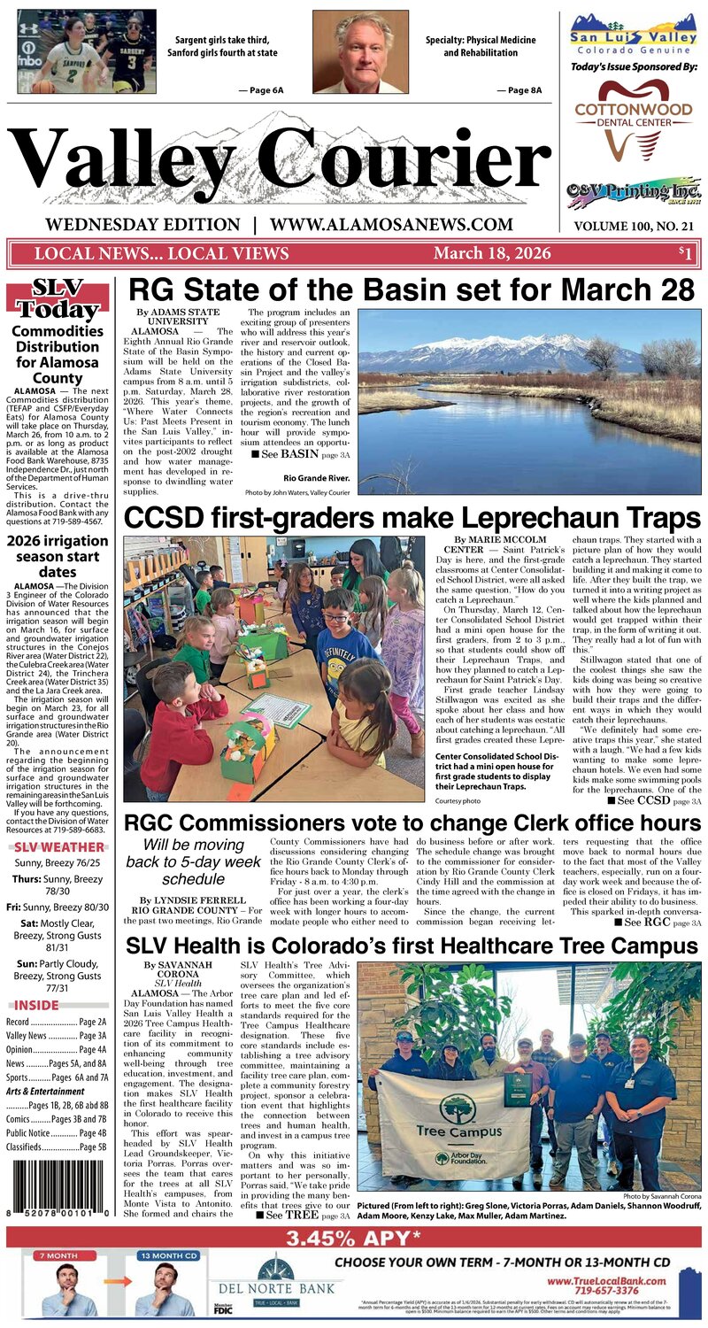 Valley Courier - The Alamosa News