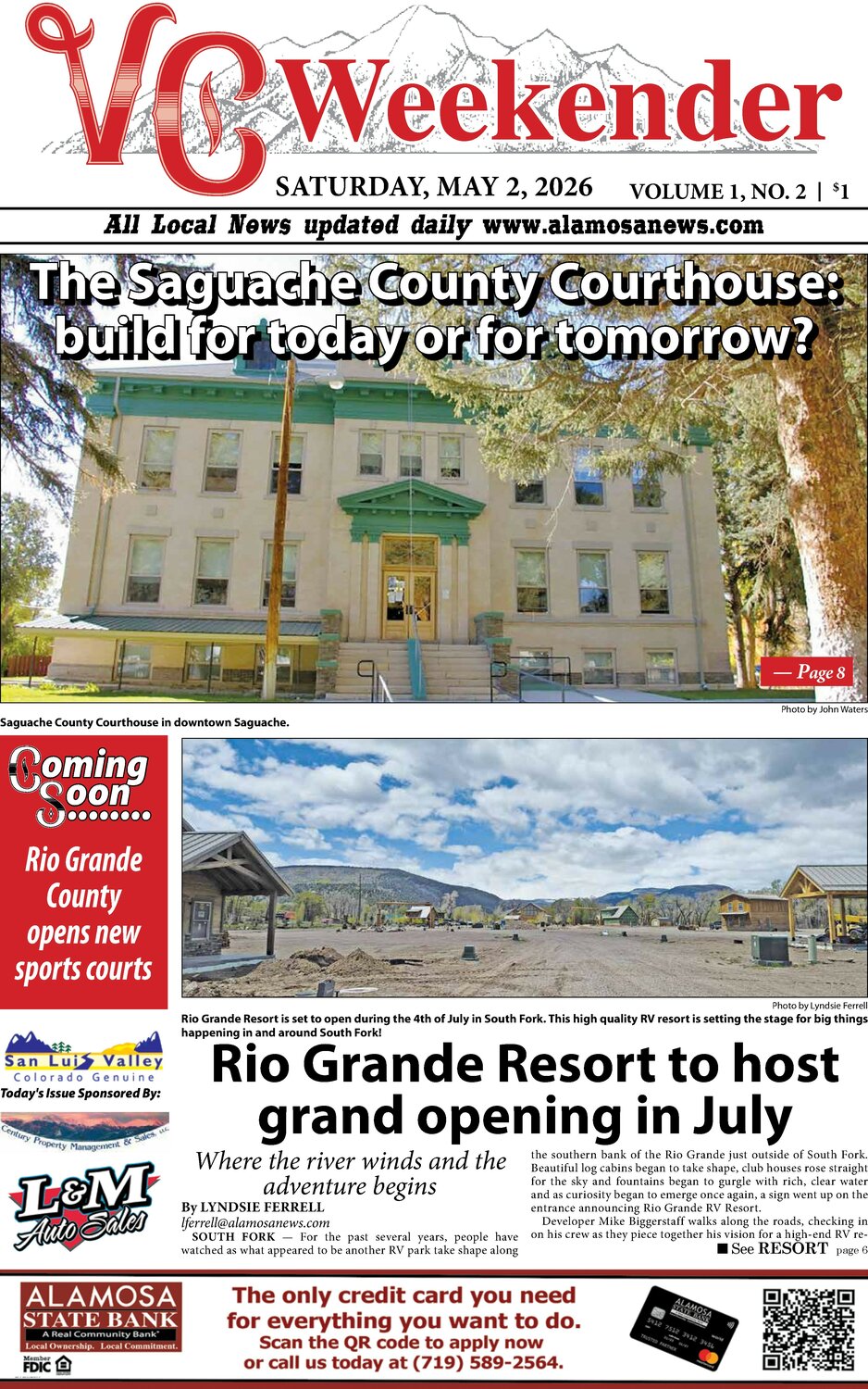 Valley Courier Weekender - The Alamosa News