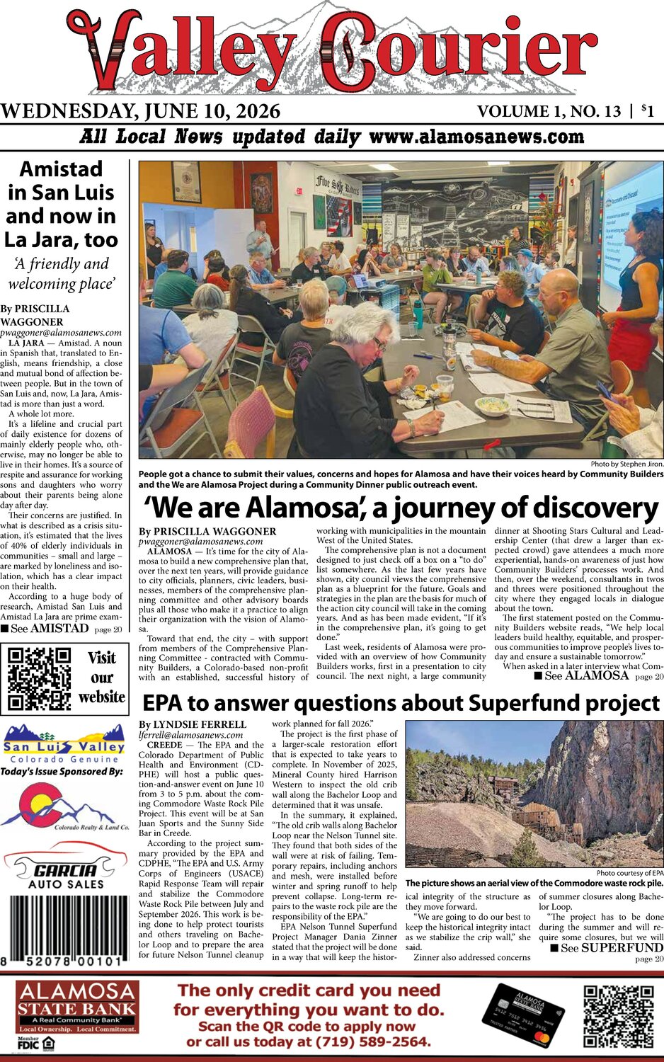 Valley Courier - The Alamosa News