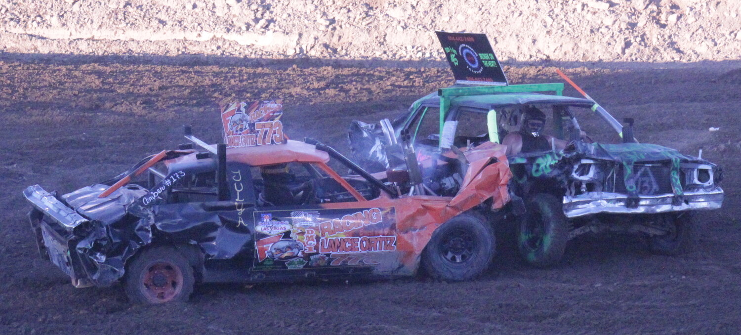O’Cana, Martinez, Ortiz win at demolition derby - The Alamosa News