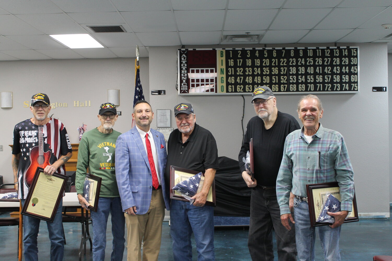 Rep. Vernetti honors veterans with resolutions, flags - The Lake Sun