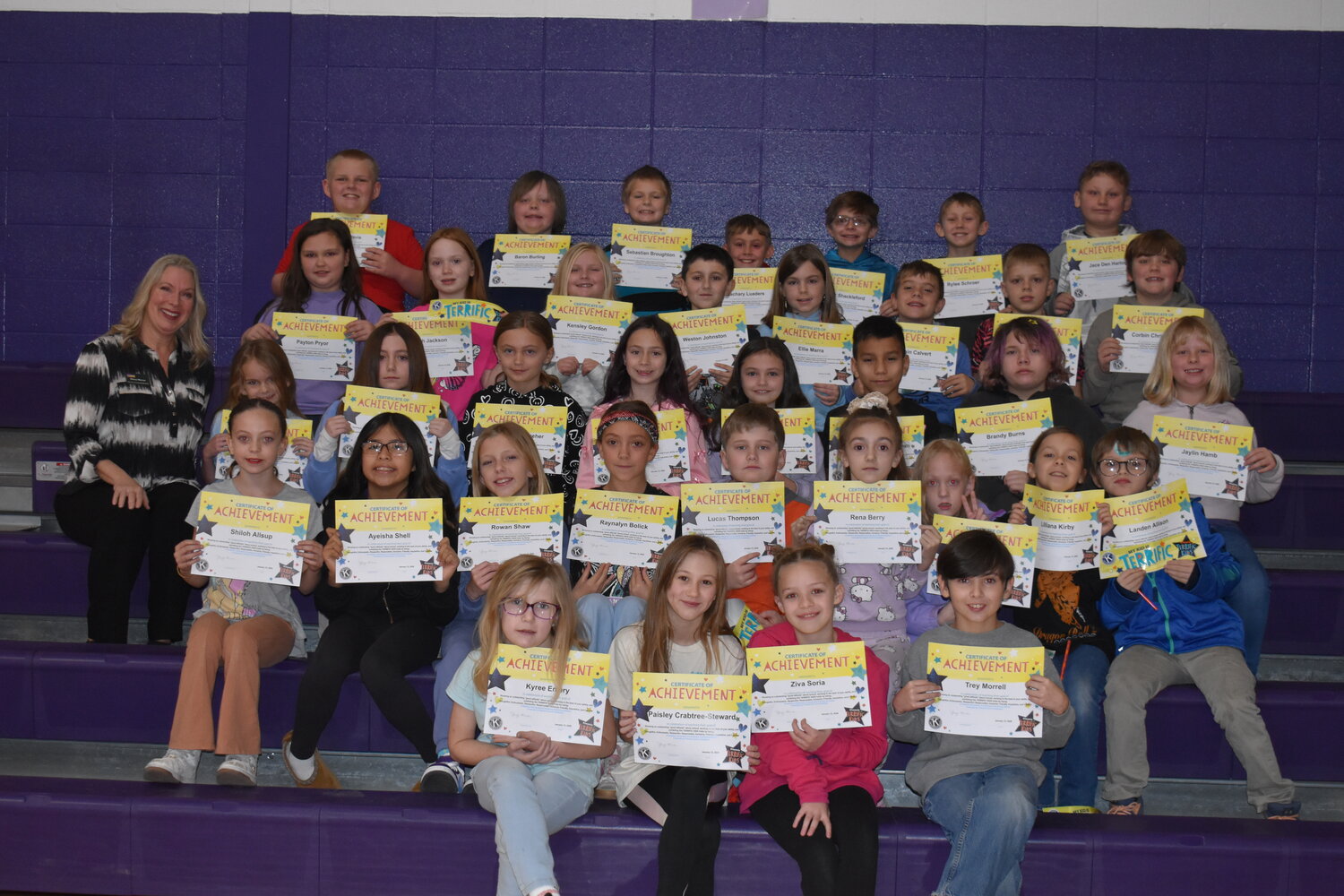 Kiwanis Club names second quarter TERRIFIC Kids - The Lake Sun