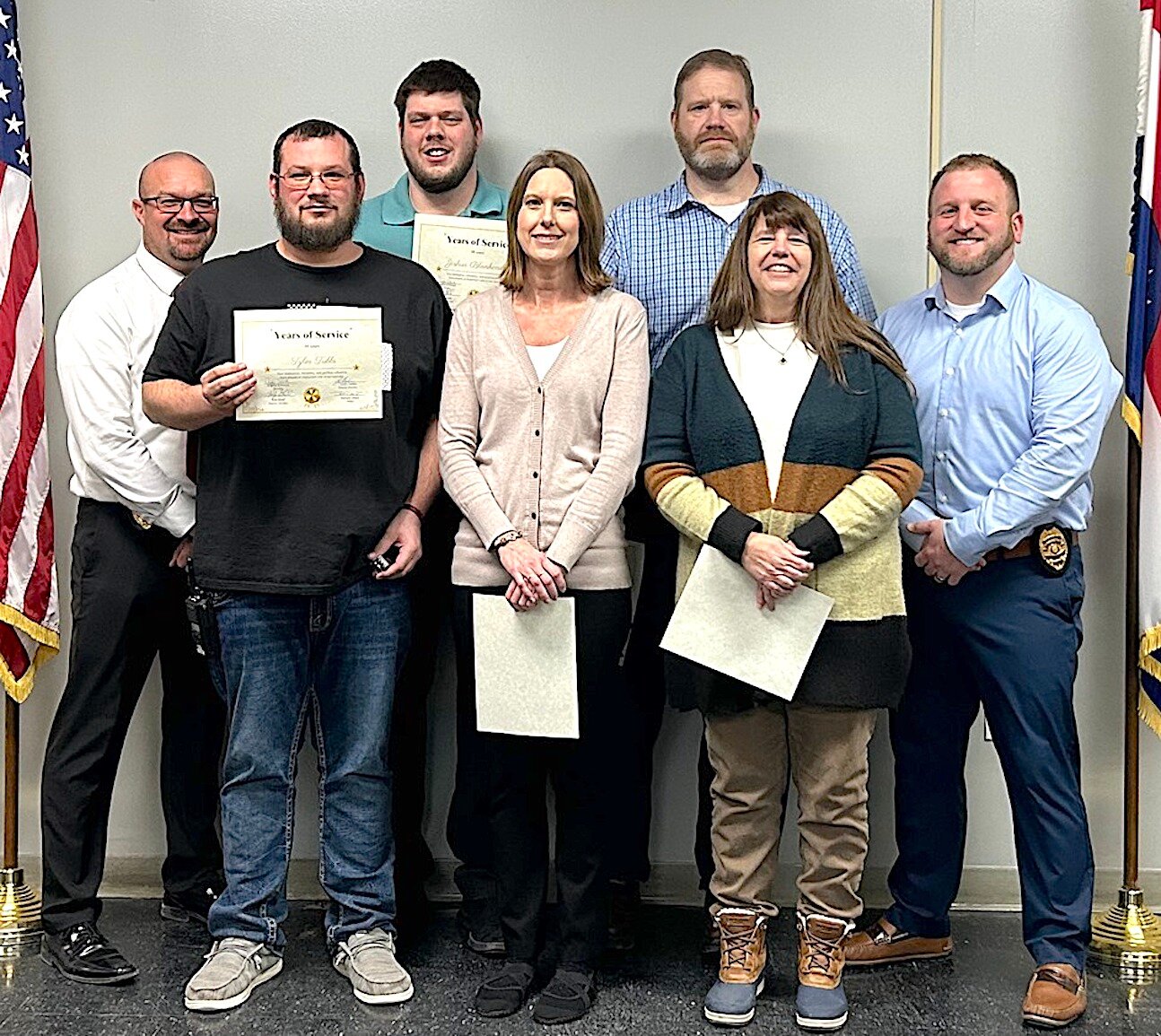 TCC recognizes employees for service, accomplishments - The Tipton Times