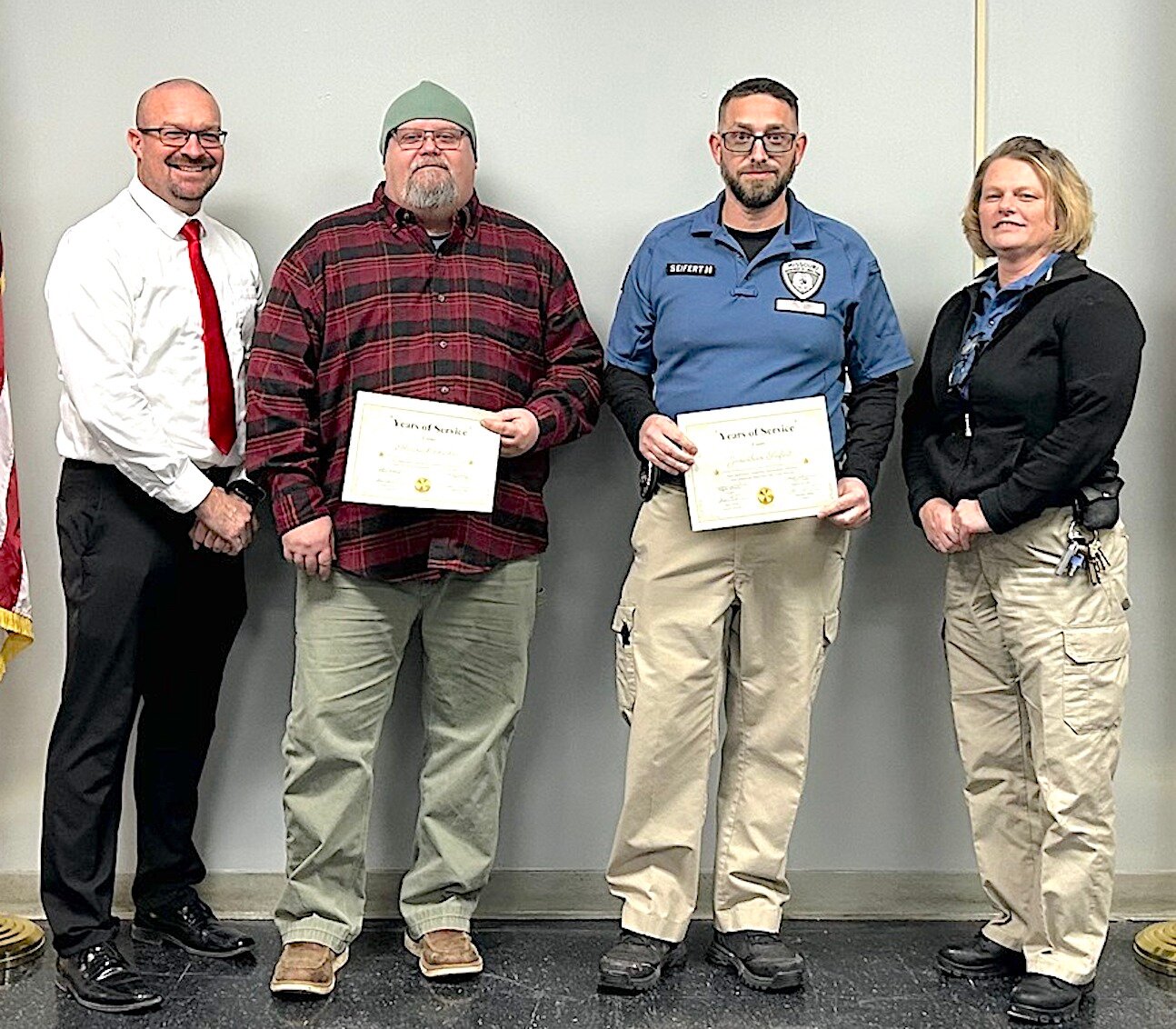 TCC recognizes employees for service, accomplishments - The Tipton Times
