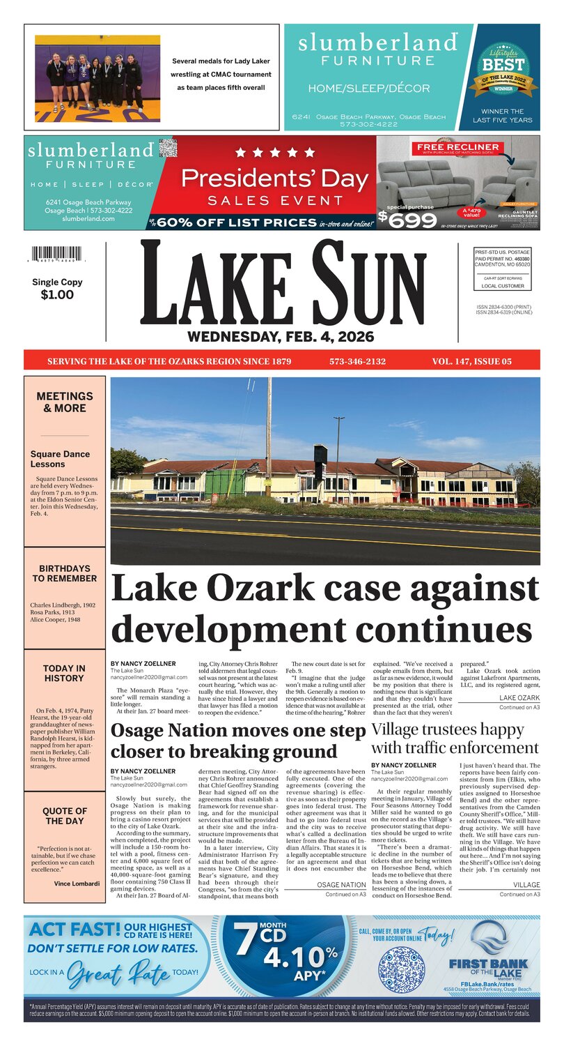 The Lake Sun Feb 4, 2026 - The Lake Sun